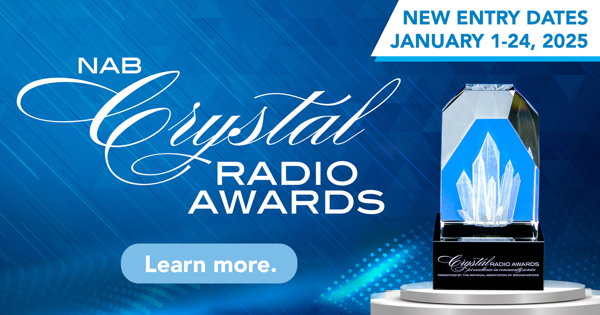 NAB Crystal Radio Awards to be Presented During 2025 State Leadership ...